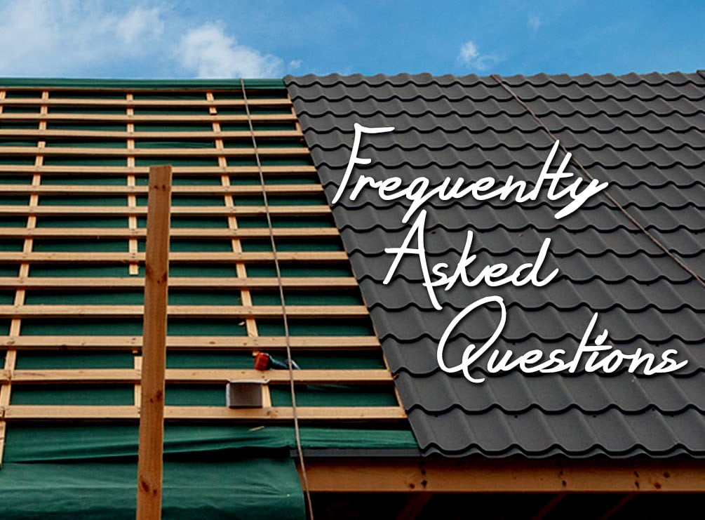 Answering frequently asked roofing questions